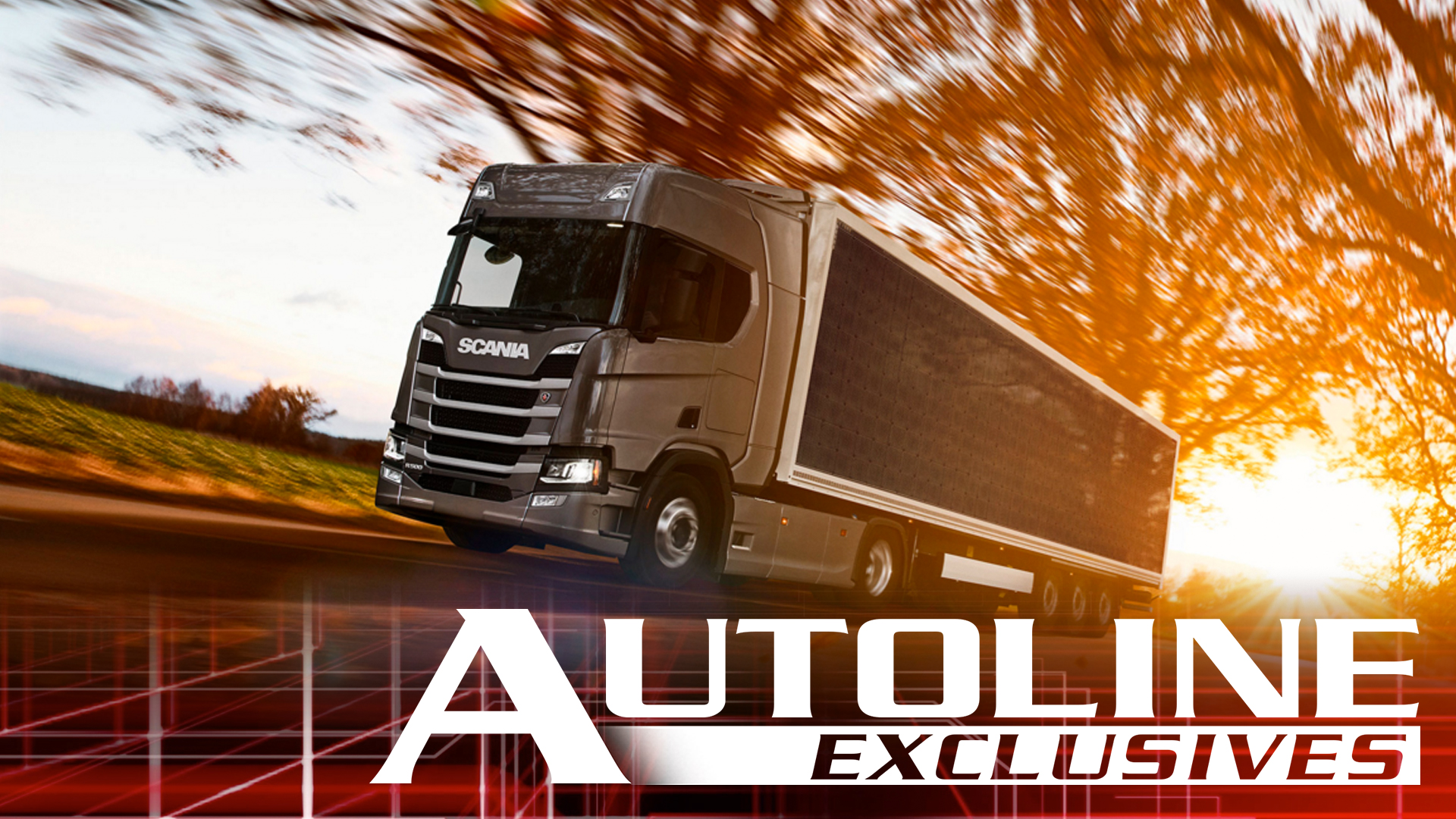 Scania Sheds Light on Its Solar Trailer - Autoline Exclusives - Autoline