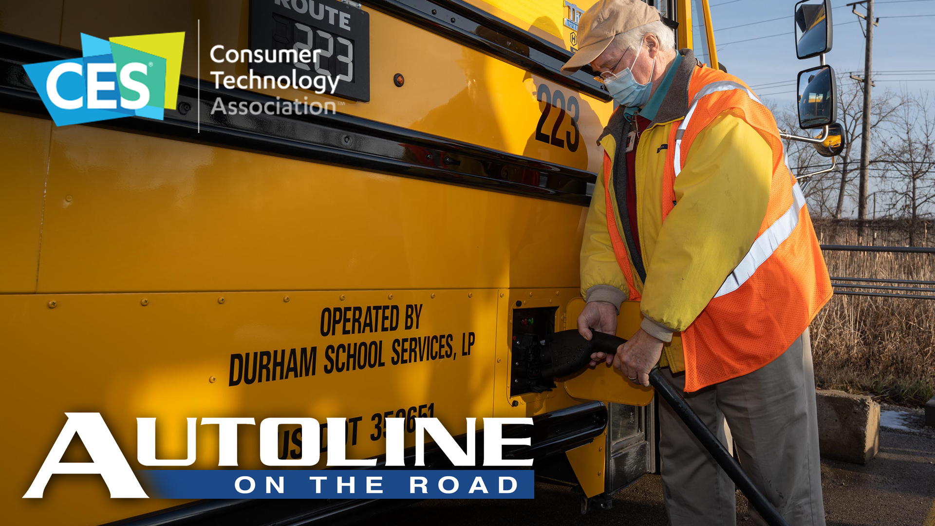 EV School Buses Earn $10,000 With Bi-Directional Charging - CES 2023 ...