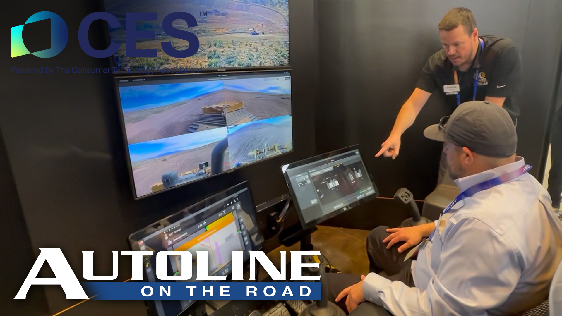 Caterpillar Puts You In The Driver’s Seat, Remotely - CES 2025 - Autoline